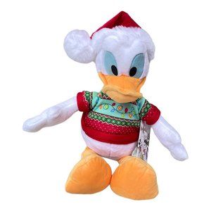 Disney | Toys | Disney Store Donald Duck Santa Hat Holiday Plush | Poshmark